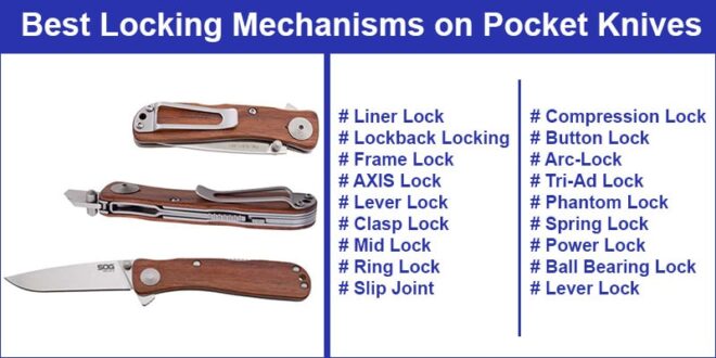18 Best Locking Mechanisms For Folding Knife - TheTacticalKnives